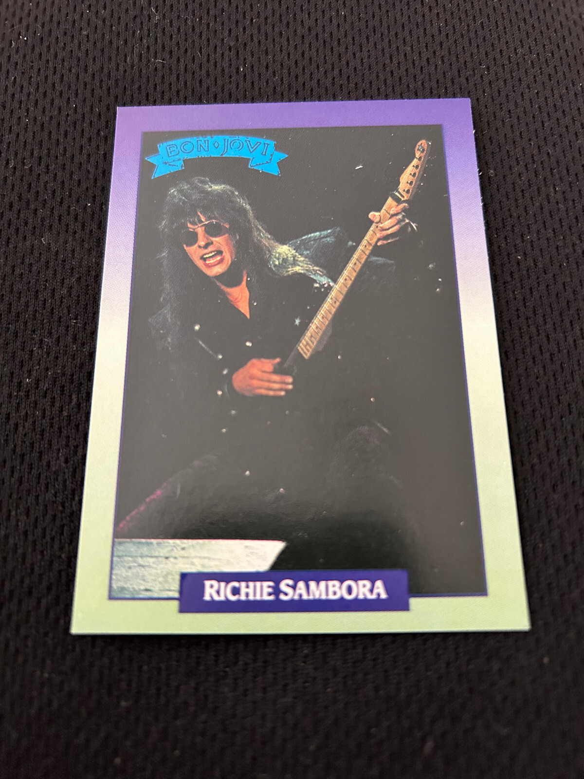 RICHIE SAMBORA ROOKIE BON JOVI ROCK CARDS 1991 MUSIC TRADING CARD | eBay