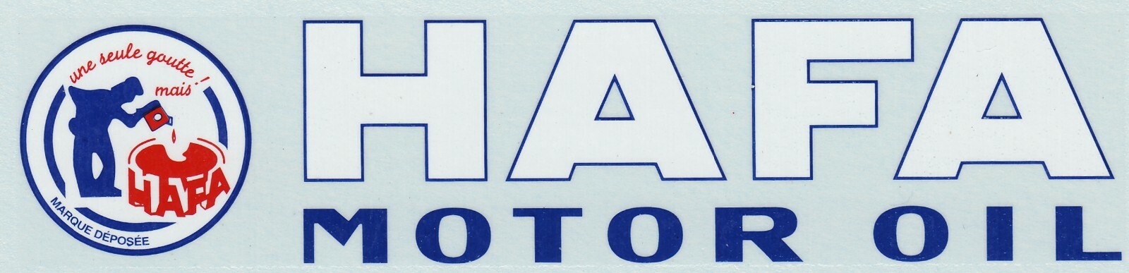 DECALCOMANIE JRD "HAFA MOTOR OIL" 1/43 | eBay