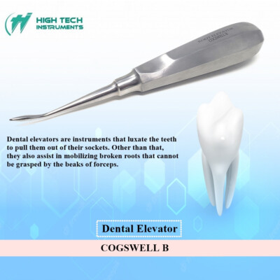 Dental Surgical Elevator Cogswell B Root Tip Luxating Tooth Extraction ...