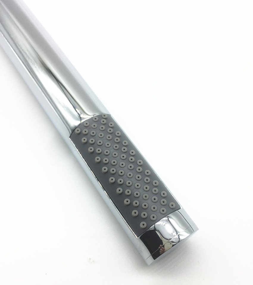 Contemporary Stylish Round Bar Brass Chrome Hand Shower Hose G1/2 ...