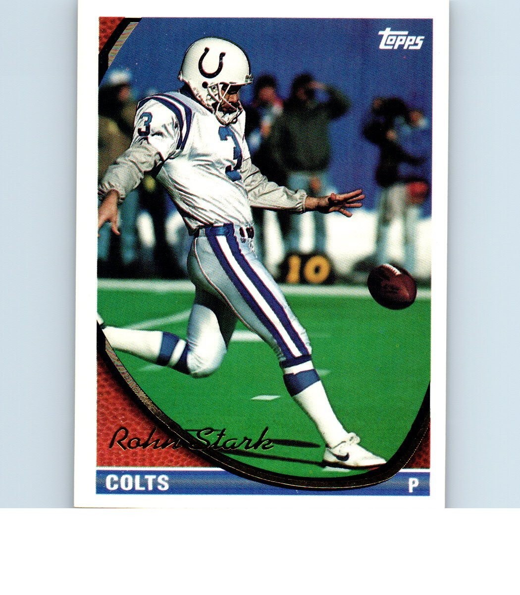 Rohn Stark 135 Colts 1994 Topps NFL Football Trading Card | eBay