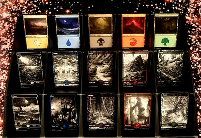 GirlGames - PACK FRESH VOW LAND SET - MTG INNISTRAD CRIMSON VOW BASIC ...