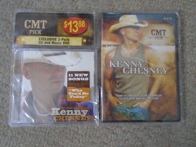 CMT Pick ~ Exclusive 2-Pack: KENNY CHESNEY (DVD/CD, 2005, CMT/BNA) | eBay