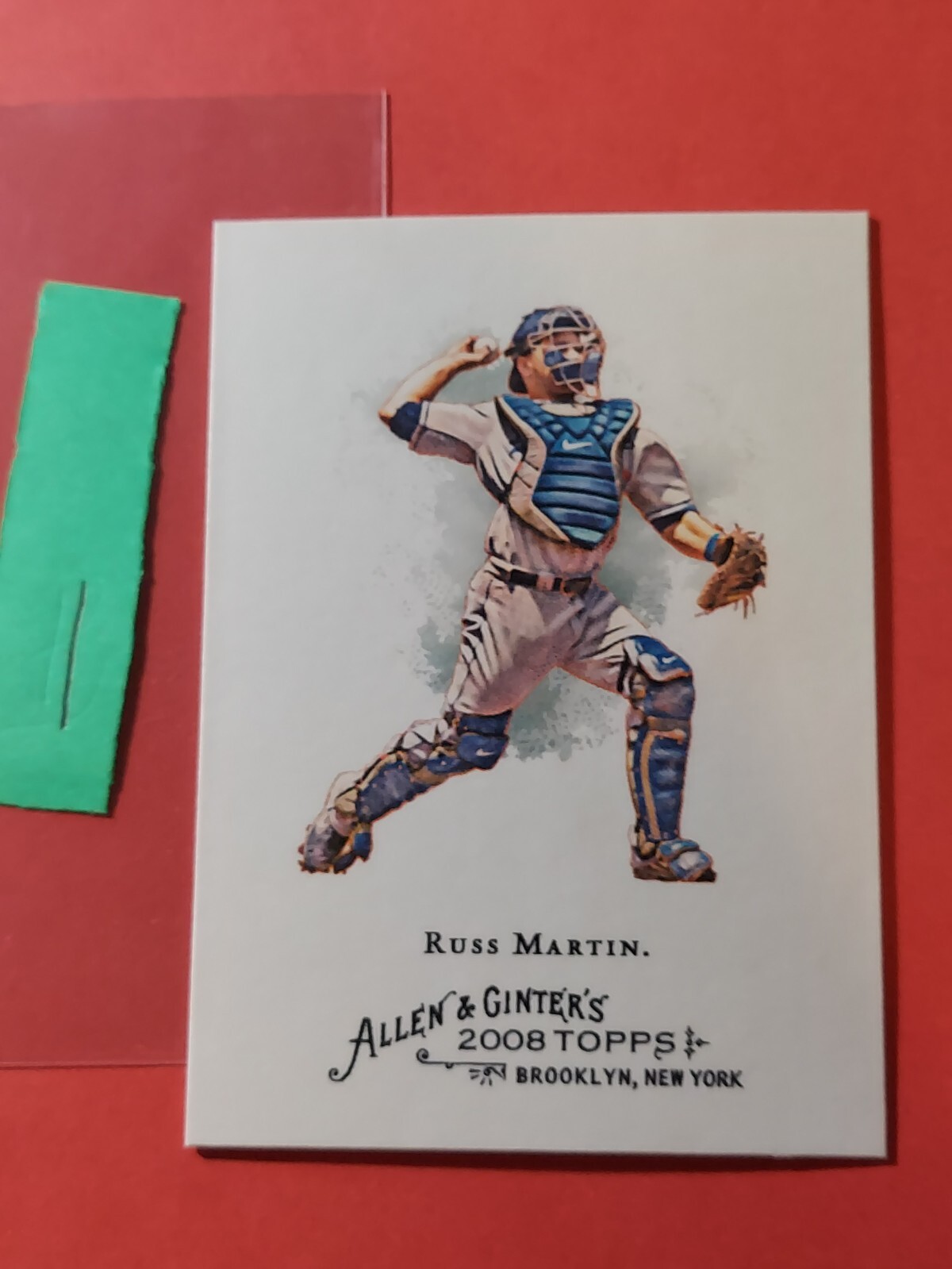 2008 Topps Allen and Ginter #195 Russ Martin, cd1 | eBay