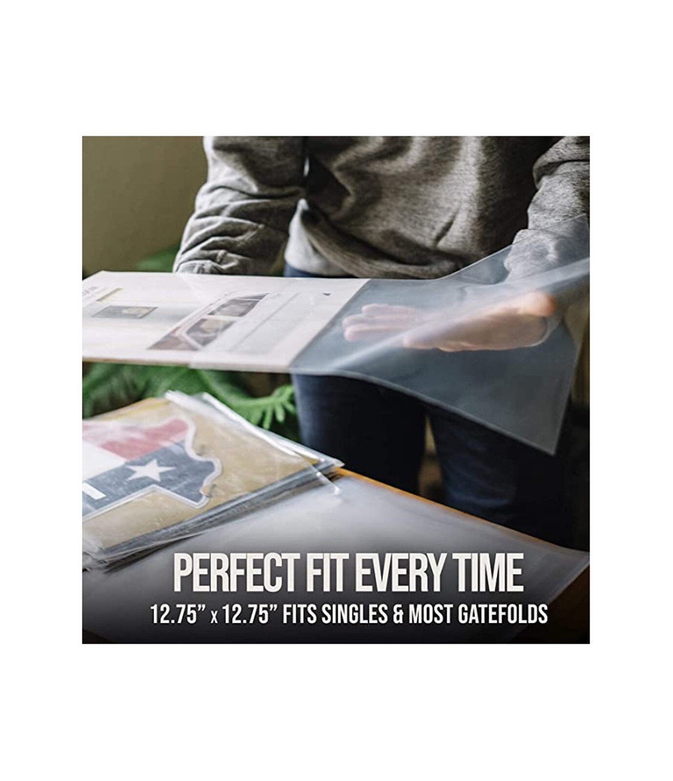 12" White Paper Premium Inner Record Sleeves Acid Free 20Lbs 308mm x ...