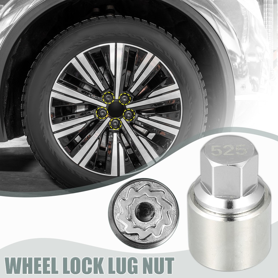 525 Wheel Lock Lug Nut Anti Theft Screw Removal Key for Volkswagen ...