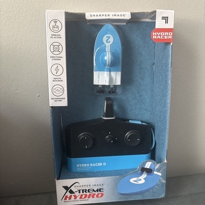 New Sharper Image X-TREME Hydro Racer RC Speedboat Blue #2 | eBay