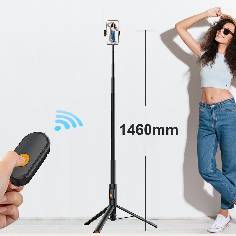 360° Rotation Bounce Selfie Stick Extendable Phone Selfie Stick for ...