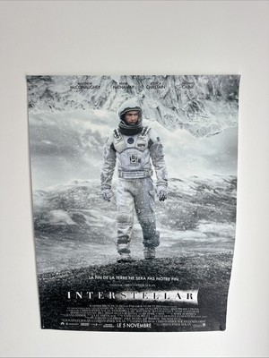 Interstellar - Affiche Cinéma 40x53cm roulée | eBay