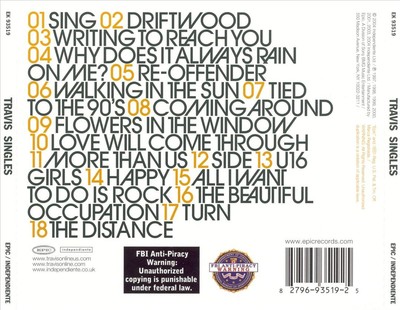 TRAVIS SINGLES NEW CD 827969351925| eBay