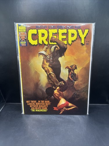 CREEPY WARREN COMIC ISSUE 80 MONSTERS ALIENS DEMONS (M4)(37) | eBay