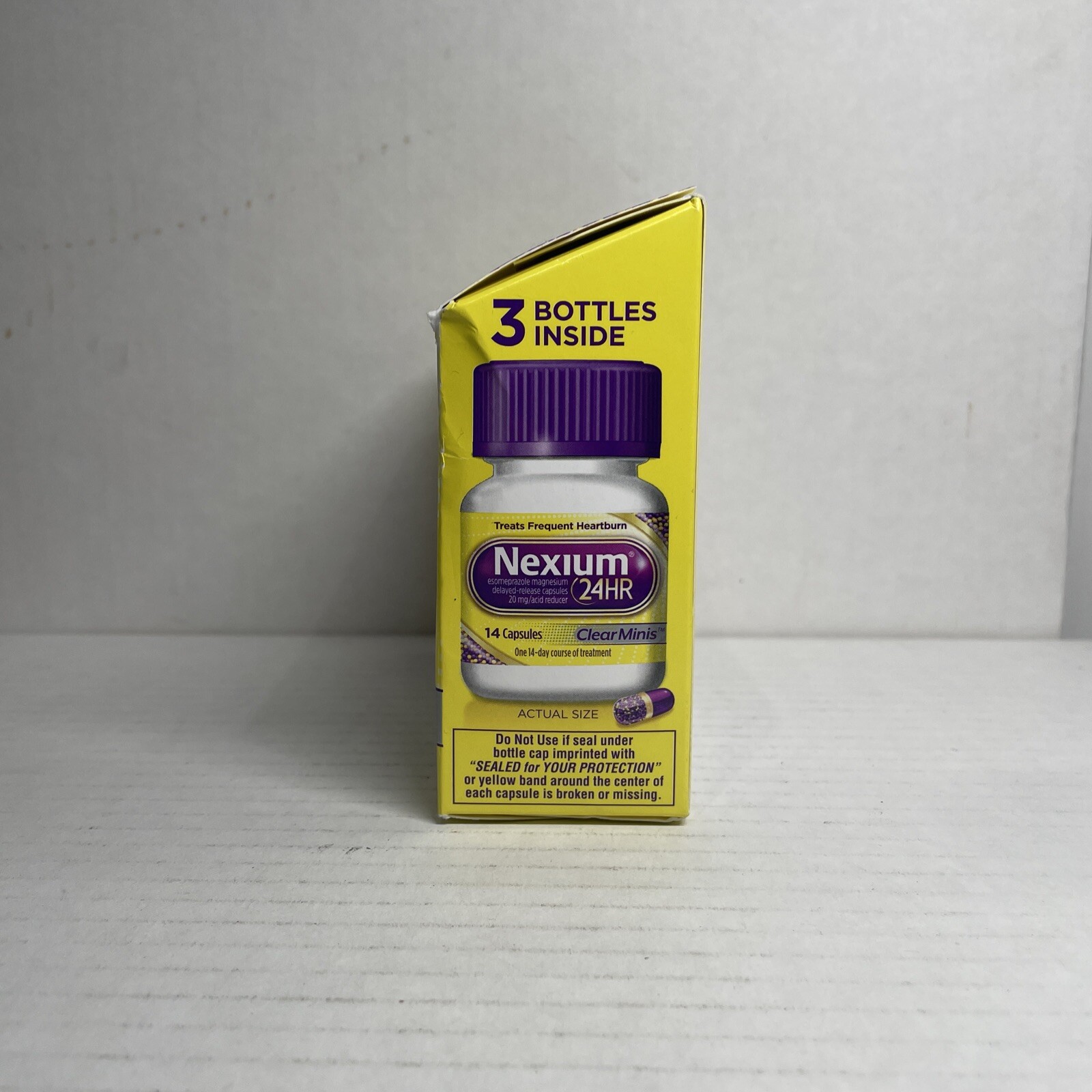 Nexium Esomeprazole Magnesium 20mg ClearMinis - 42 Count Exp09/2025 ...
