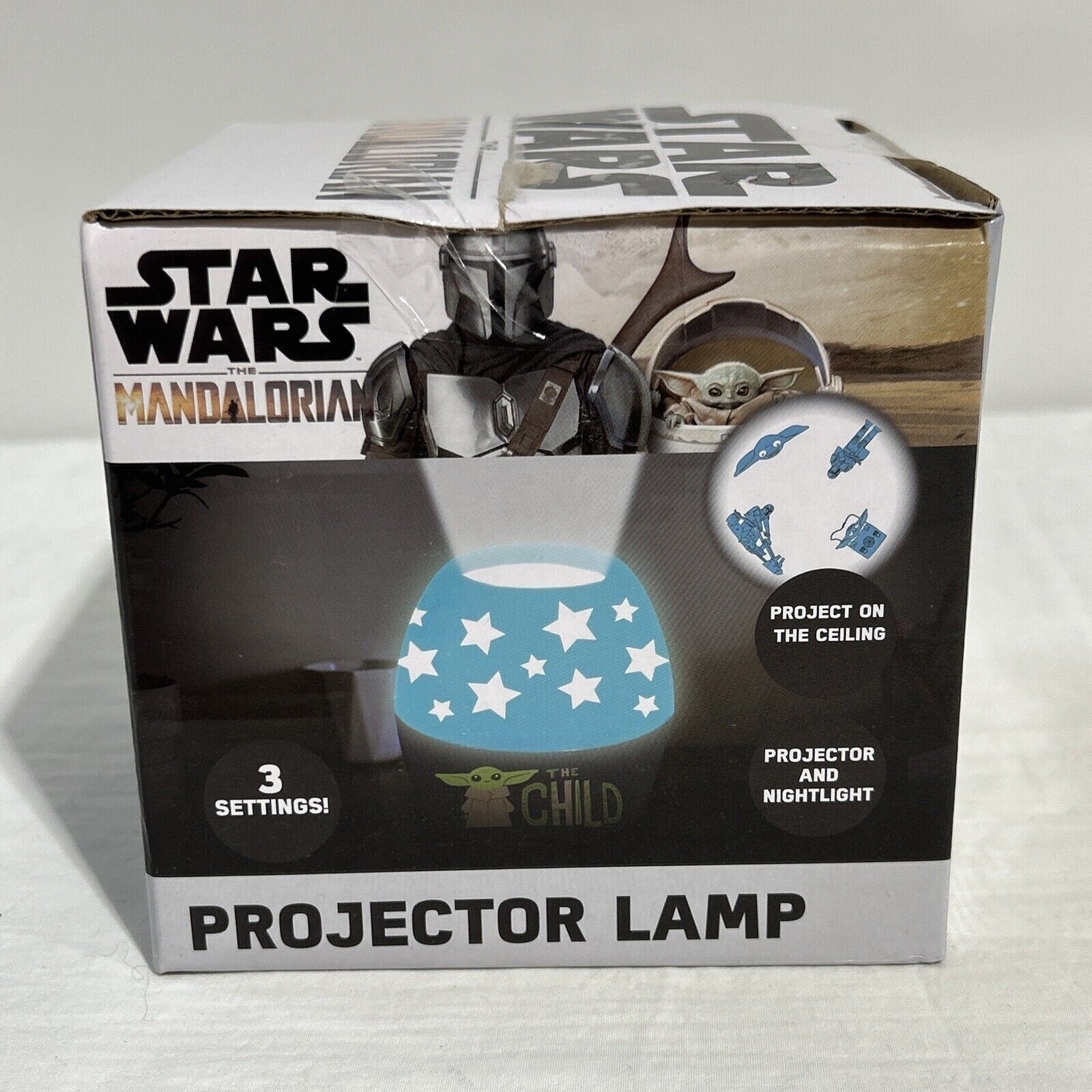 Hasbro Star Wars: The Mandalorian The Child GROGU PROJECTOR LAMP AND ...
