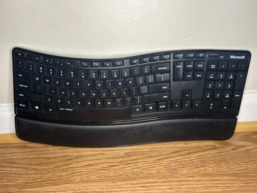 Microsoft Wireless Comfort Keyboard 5050 Model 1728 - No USB Dongle | eBay