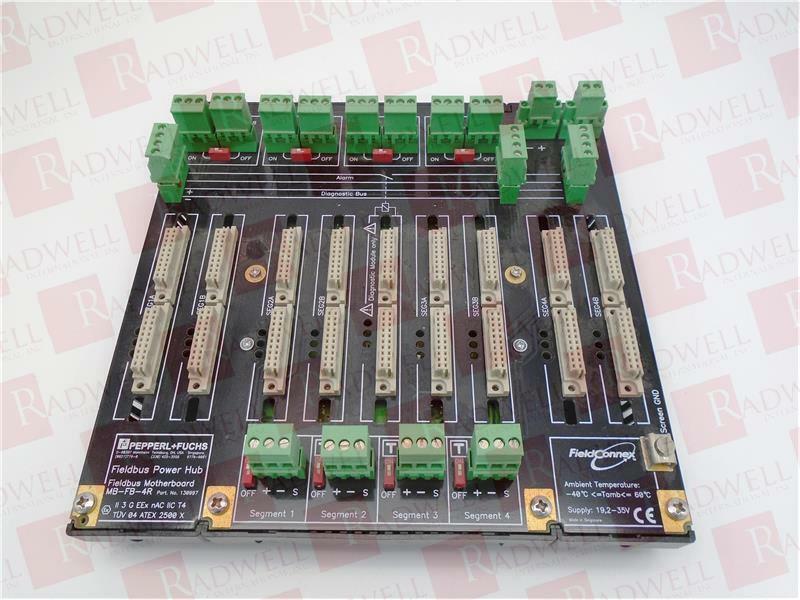 Pepperl Fuchs Mb-fb-4r Fieldbus Power Hub Motherboard 130997 for sale ...