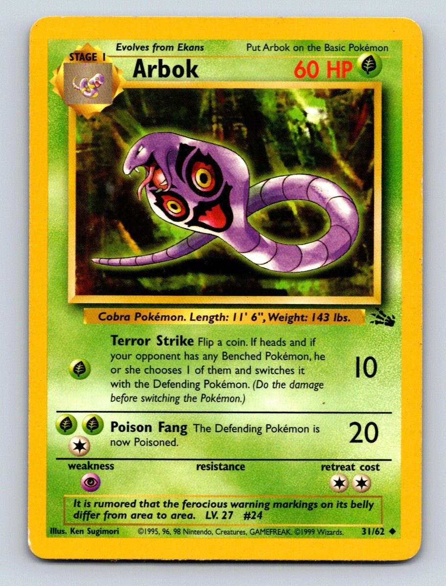 Arbok Mega Evolution