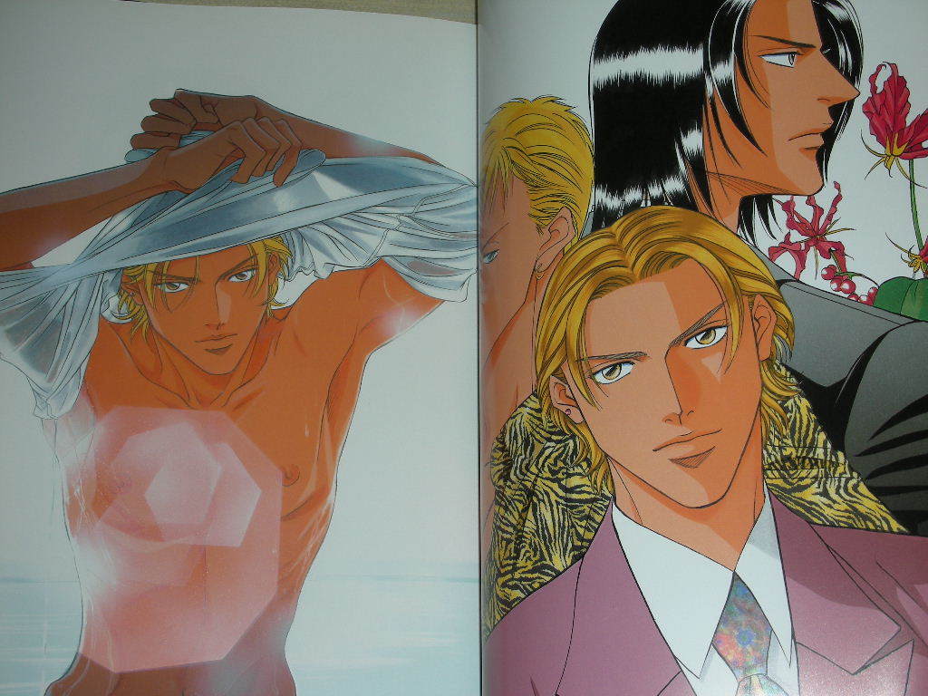 Youka Nitta Art Book Charisma When A Man Loves A Man Yaoi Manga | eBay