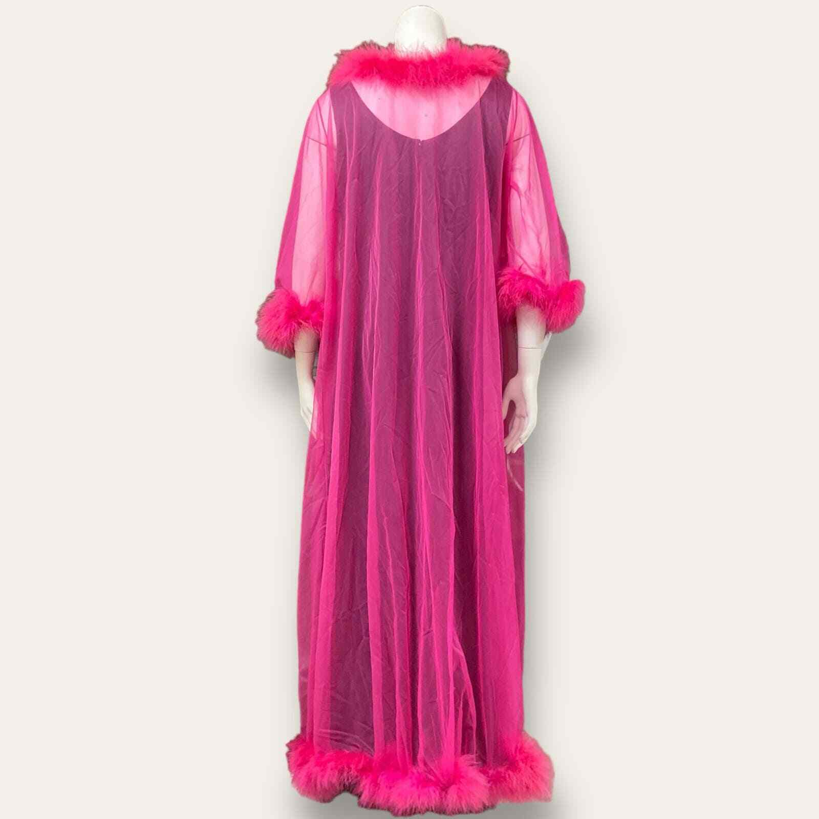 Fredericks of Hollywood Sheer Duster Size Medium - Gem