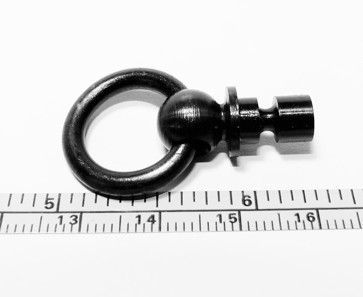 WEBLEY .455 Revolver MKVI Lanyard Ring & Swivel. Made in the USA by NGP ...