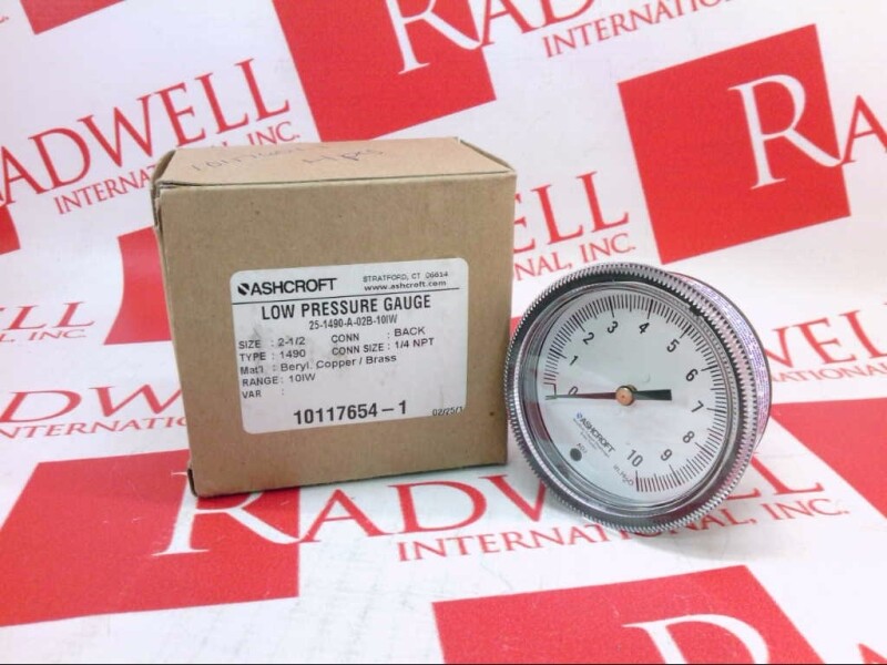 ASHCROFT 25-1490-A-02B-10IW NSFP 251490A02B10IW for sale online | eBay