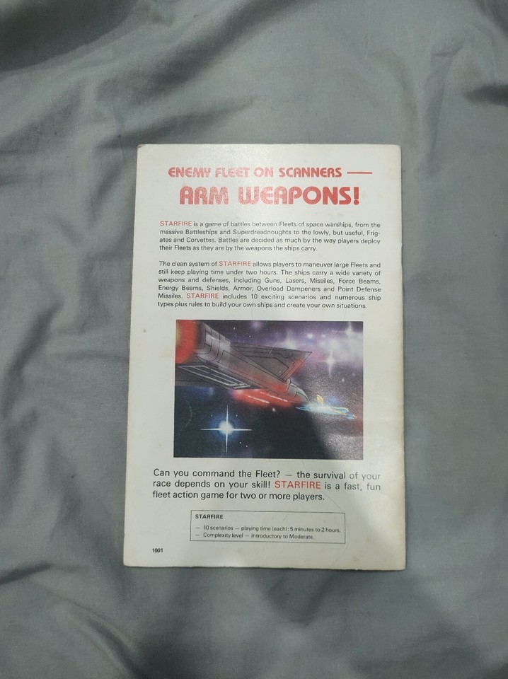 Starfire : Task Force Game 1 Vintage Boardgame | eBay
