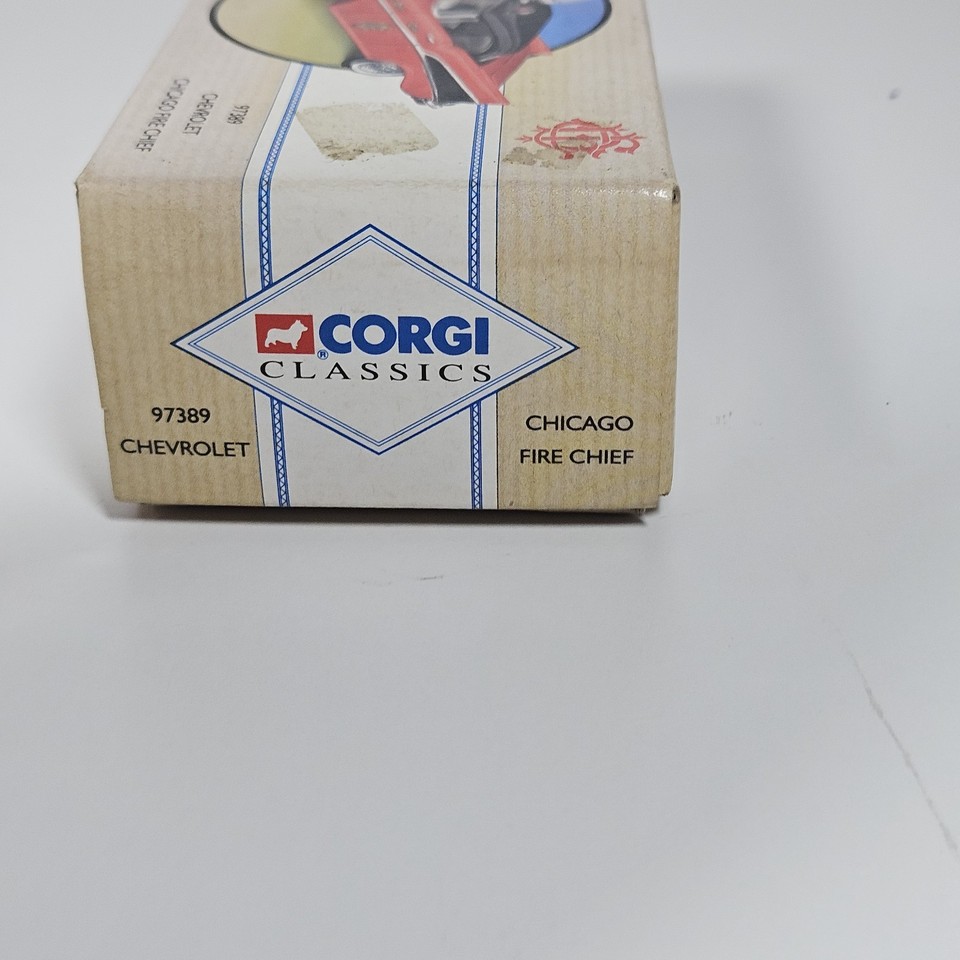 Corgi 97389 Chevrolet Bel-Air Chicago Fire Chief Car Ltd Edition ...