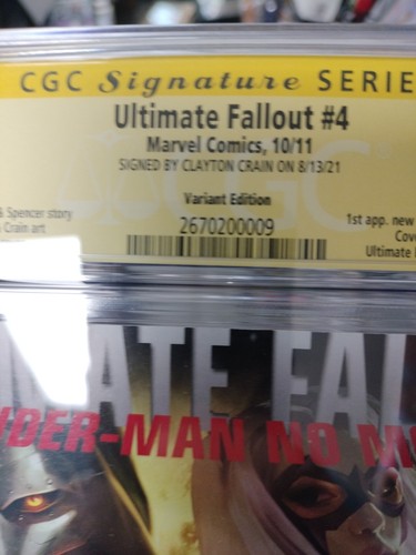 Ultimate Fallout 4 Cgc Signature Series 9.0 Variant Edition | eBay