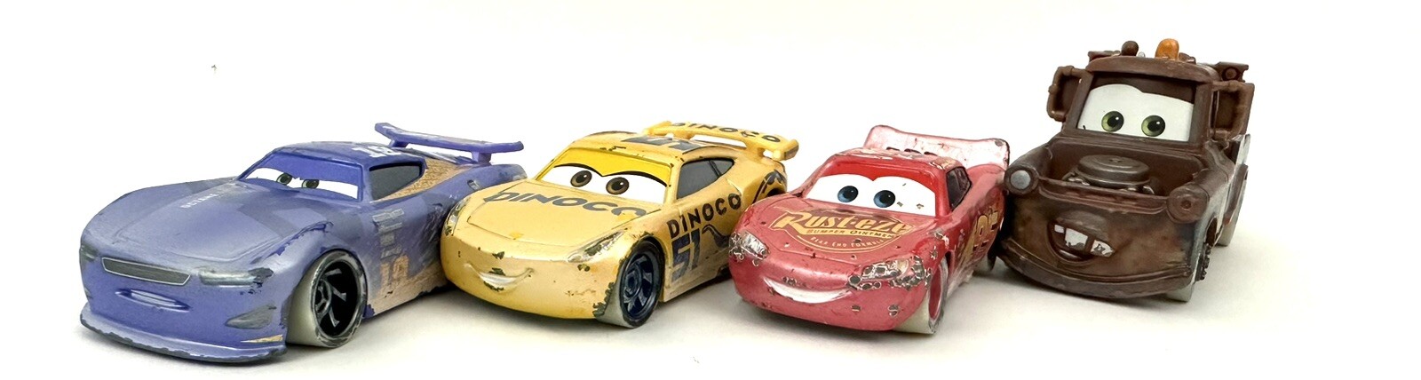Disney Pixar Die-Cast Cars Lot: #95 Rust-eze, Tow Mater, #19 Octane ...