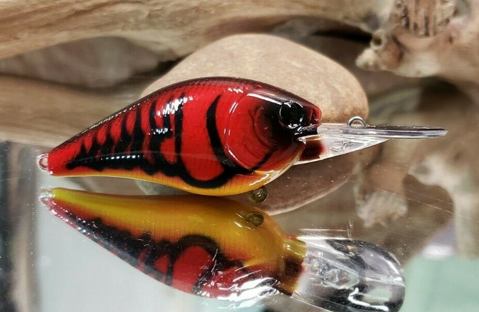Custom painted 1.5 DD (Rayburn red craw) | eBay