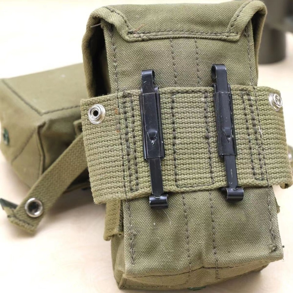 1Pair Surplus Vietnam Era US M1956 Ammo Pouch Magazine Pack Mag | eBay