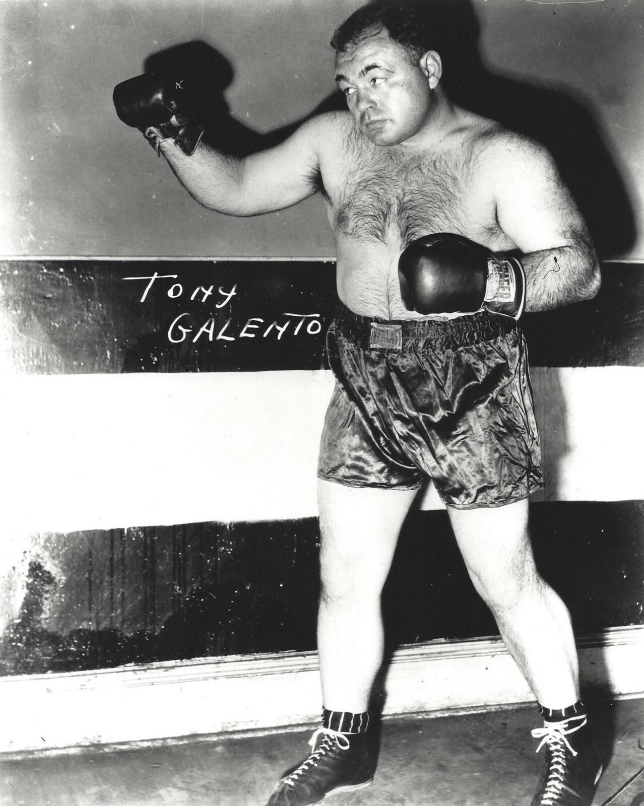 TONY GALENTO 8X10 PHOTO BOXING PICTURE | eBay