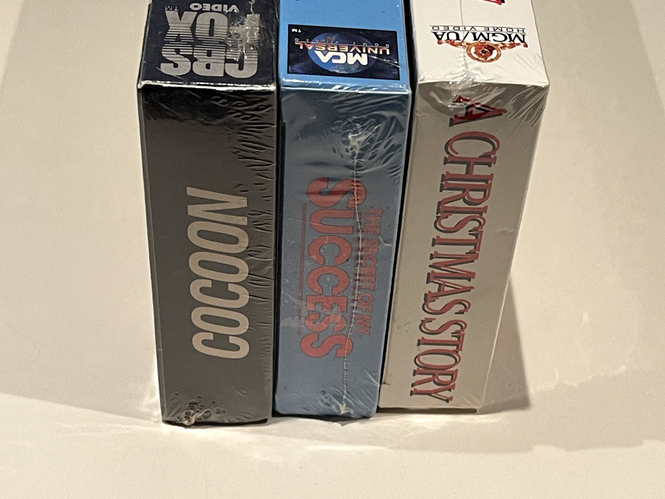 VHS LOT COCOON SECRET TO MY SUCCESS A CHRISTMAS STORY SEALED | eBay