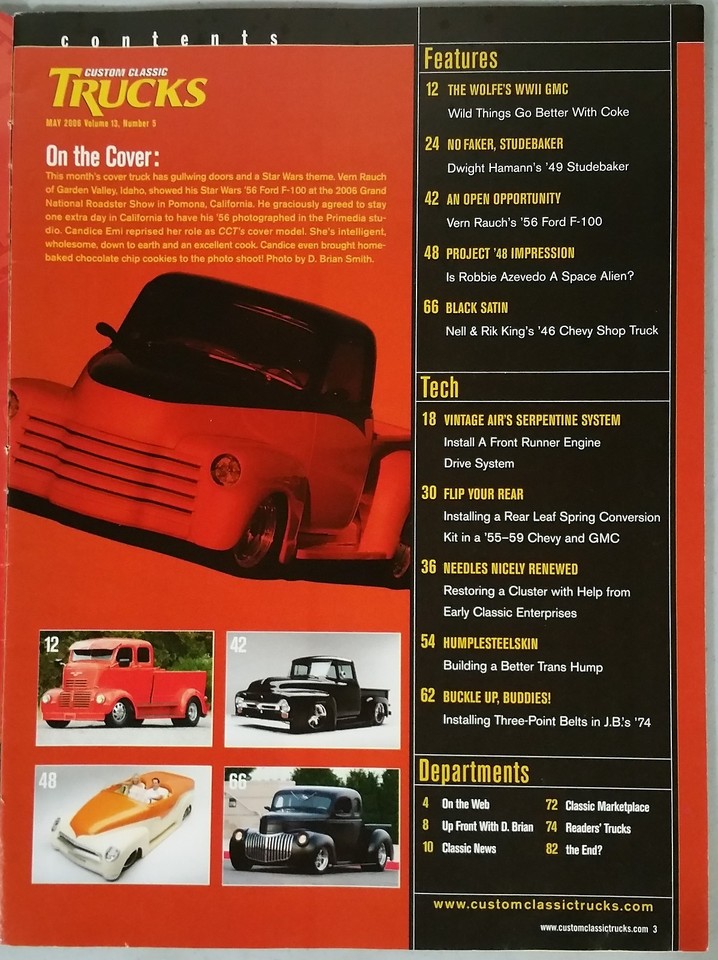 Custom Classic Trucks Magazine May 2006 - Great For Customs ...