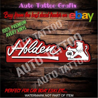 Holden Vintage Style Decal Sticker Car Truck Toolbox Man Cave Stickers ...
