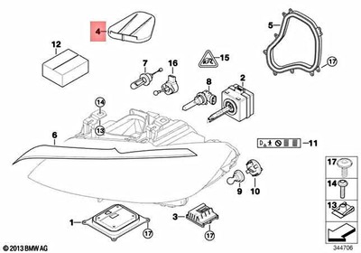 Genuine Covering cap BMW M3 E90 E92 E93 316i 318i 320d 320i 320xd ...
