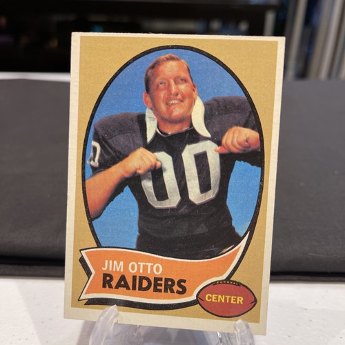 1970 Topps Football Set Single #116 JIM OTTO Oakland Raiders- NR-MINT ...