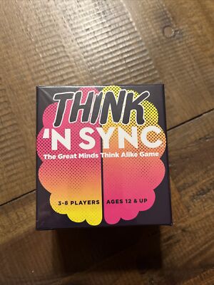 NEW - Think 'N Sync - The Great Minds Think Alike Game Cards Sealed | eBay