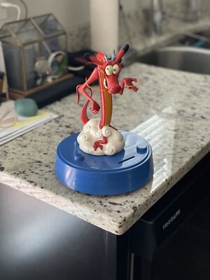 Vintage Disney Mulan Mushu Electronic Talking and Dancing Coin Bank ...