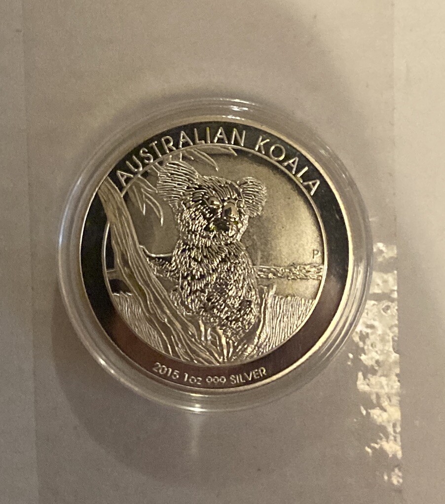 2015 1 oz Australian Koala Coin In Capsule No Reserve Auction!!!!!!! | eBay