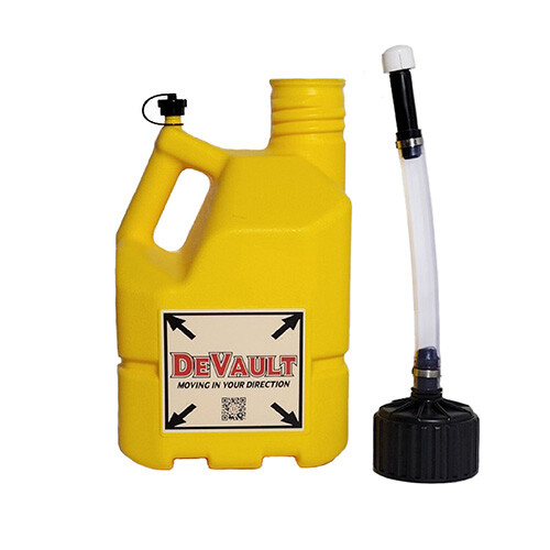 DeVault Enterprises 3 Gallon Utility Jug with Deluxe Filler Hose | eBay