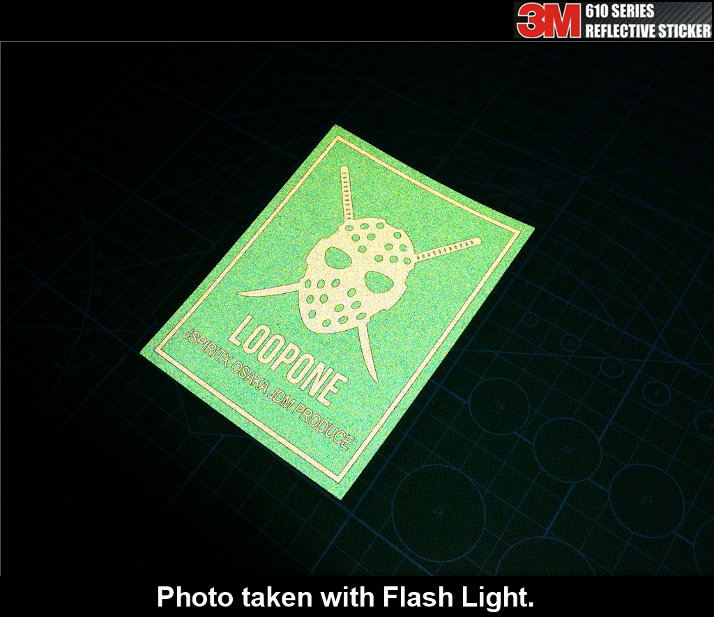 OSAKA JDM JAPAN LOOP ONE KANJO PERFORMANCE 大阪 Car decal Reflective ...