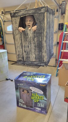 Spirit Halloween 2009 All Boxed Up Animatronic Life-Size Prop - Works See Video | eBay