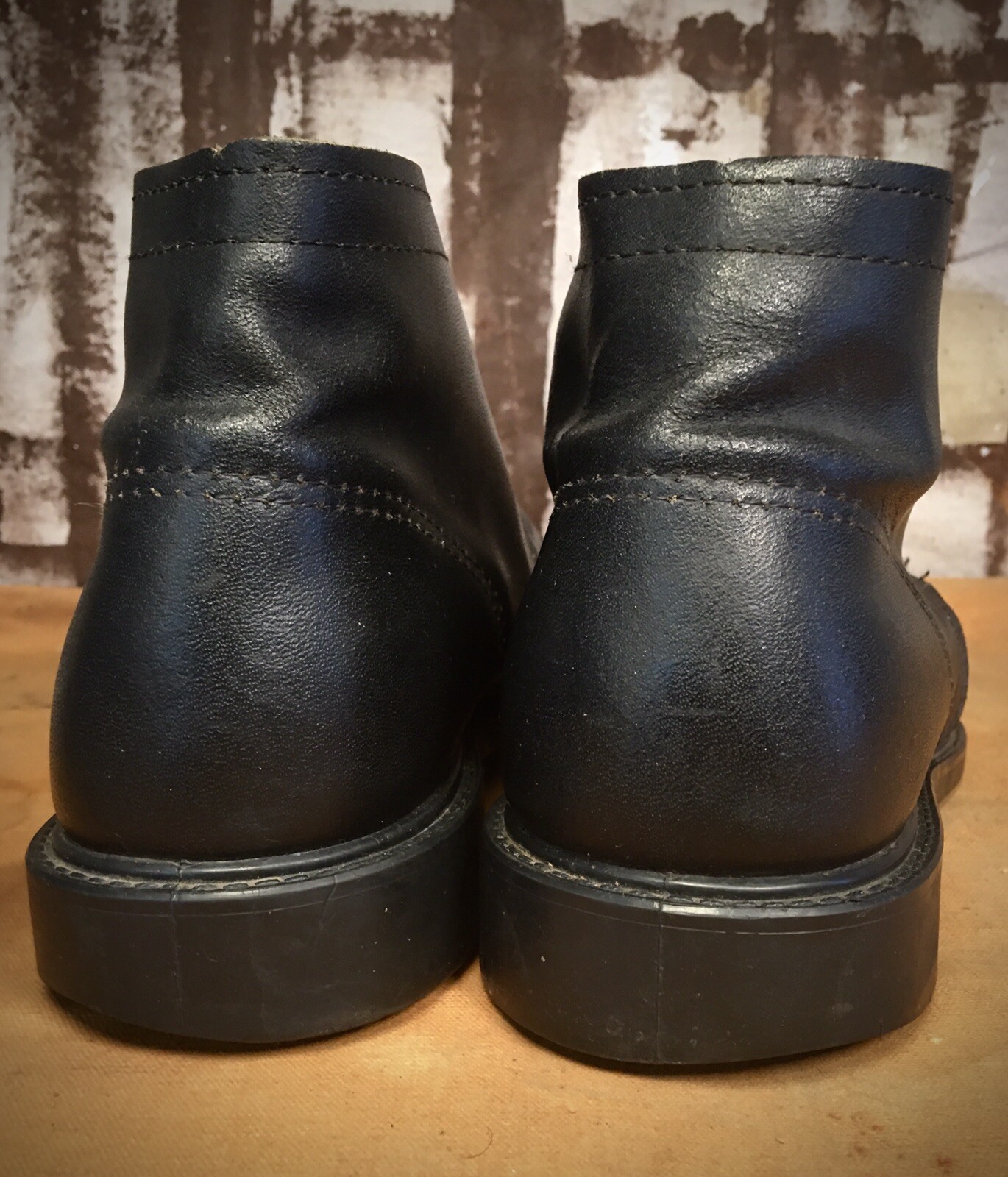 🔥1960s US PRISON ISSUED ANKLE LOW CUT LACE BOOTS SIZ… - Gem