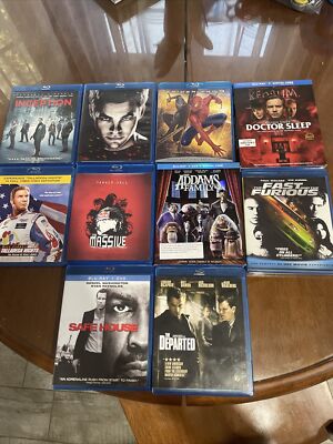 Blu Ray movie lot (10 movies) | eBay