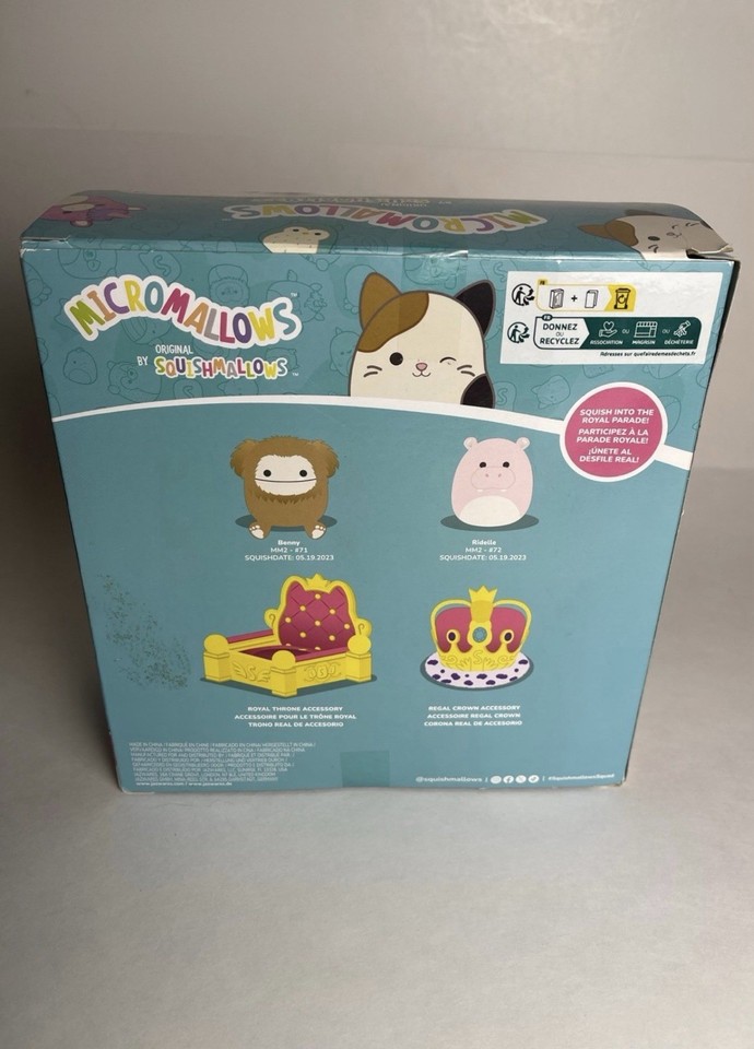Squishmallow Box Set with Benny and Ridelle | eBay