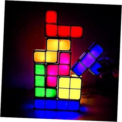 Night Light New Upgrades DIY Stackable LED 3D Puzzles Night Lamp USB ...