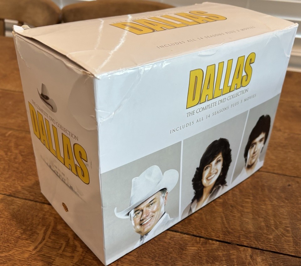 Dallas The Complete DVD Collection Seasons 1-14 + 3 Movies Box Set | eBay
