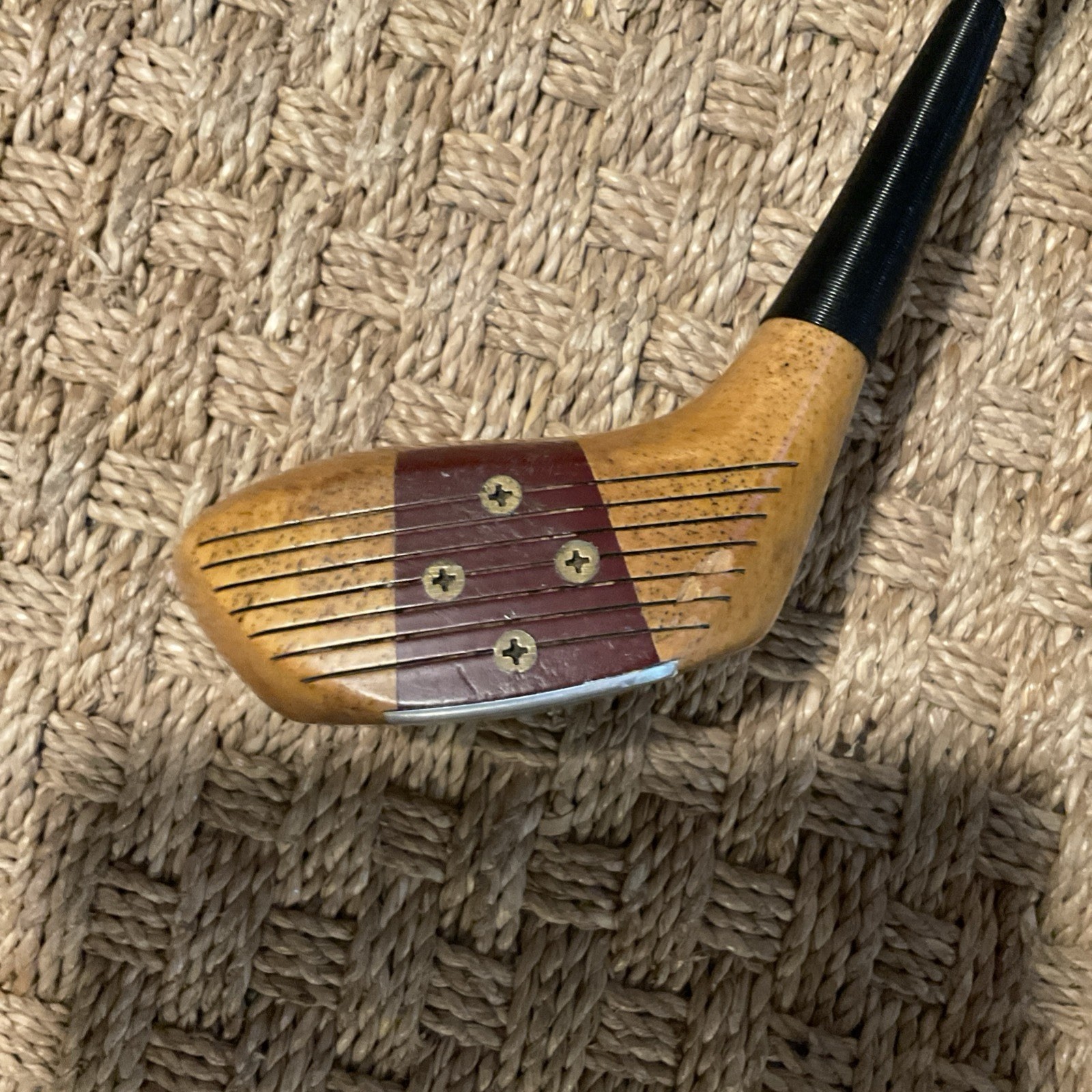 The Corker Wood Brothers Golf Driver Persimmon Wood/Cork Filled | eBay