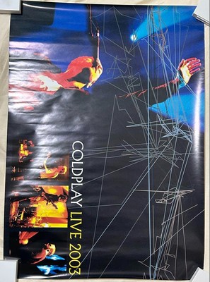 Coldplay LIVE 2003 Poster Tower Records Limited Not for sale Japan | eBay