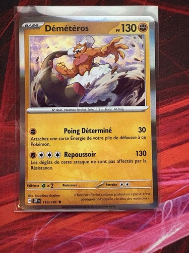 DEMETEROS 110/191 - NEUF - HOLO - CARTE POKEMON | eBay